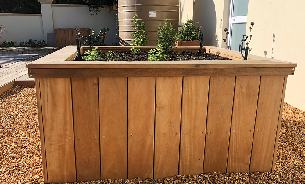 Timber Planters | Raptor Deck & Steel